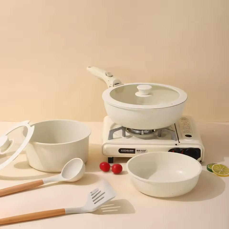 17PCS Non-stick Detachable Cookware Set – Cook Pride